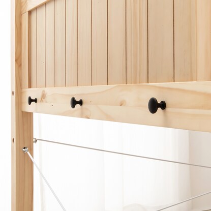 頑丈棚付きロフトベッド ロータイプ (高さ122cm NA)通販 | ニトリネット【公式】 家具・インテリア通販