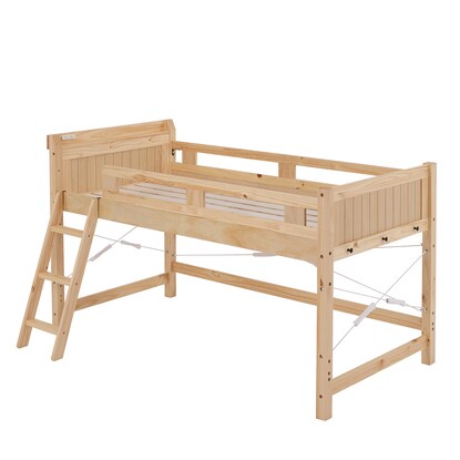 頑丈棚付きロフトベッド ロータイプ (高さ122cm NA)通販 | ニトリネット【公式】 家具・インテリア通販