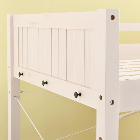 頑丈棚付きロフトベッド ロータイプ(高さ122cm WW)通販 | ニトリネット【公式】 家具・インテリア通販