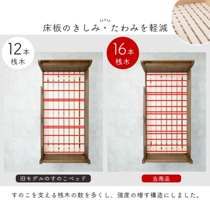 頑丈棚付きロフトベッド ミドルタイプ(高さ159cm LBR)通販 | ニトリネット【公式】 家具・インテリア通販