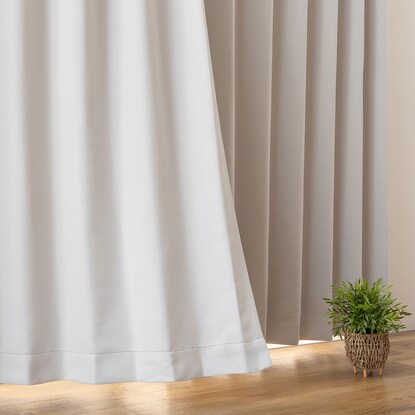 遮光1級・遮熱カーテン（無地・グレー）130×170×2通販 | ニトリネット【公式】 家具・インテリア通販