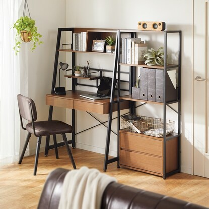 省スペースデスク(RB001 93 MBR)通販 | ニトリネット【公式】 家具・インテリア通販