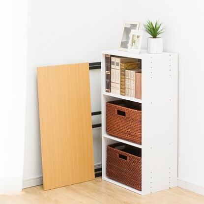 折りたたみデスク(ZK009 80 LBR)通販 | ニトリネット【公式】 家具・インテリア通販