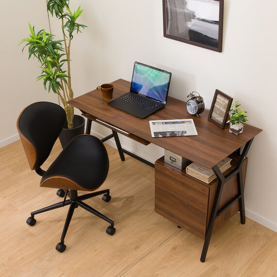 袖付きデスクセット(DX001 120 MBR/OC107 MBR)通販 | ニトリネット【公式】 家具・インテリア通販