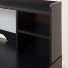 上棚付きコンパクトデスクセット(ES23 BK) | ニトリネット【公式】 家具・インテリア通販