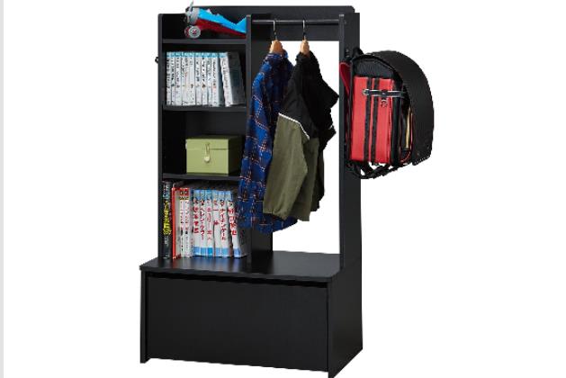 ﾊﾝｶﾞｰﾗｯｸ ｸﾞﾛｳMG24 BK | ニトリネット【公式】 家具・インテリア通販