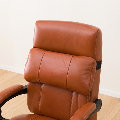 オフィスチェアフットレスト付き(OC702 革BR)通販 | ニトリネット【公式】 家具・インテリア通販