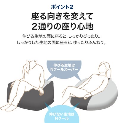 ビーズソファカバー 大サイズ専用(NクールSP 2305)通販 | ニトリネット【公式】 家具・インテリア通販