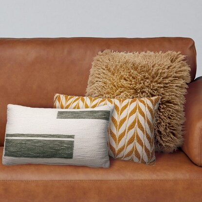 中身セット 腰当てにもなるアクセントクッション長方形 (30x50cm) ANV010(Living in Comfort)通販 | ニトリ ...