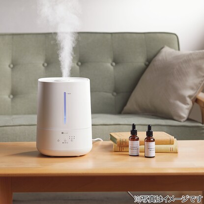 楽に給水できるアロマオイル対応加湿器(超音波式 HM01 NN ホワイト)通販 | ニトリネット【公式】 家具・インテリア通販