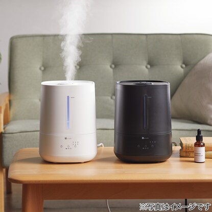楽に給水できるアロマオイル対応加湿器(超音波式 HM01 NN ブラック)通販 | ニトリネット【公式】 家具・インテリア通販