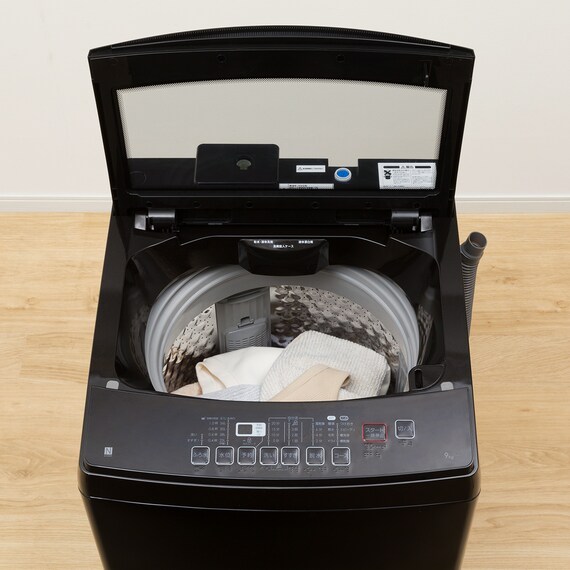 9kg全自動洗濯機(NTR90 ブラック)通販 | ニトリネット【公式】 家具・インテリア通販